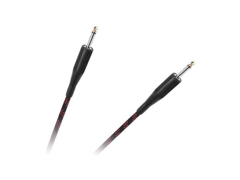 Kábel Jack 6,3mm mono konektor/Jack 6,3mm mono konektor CABLETECH ...