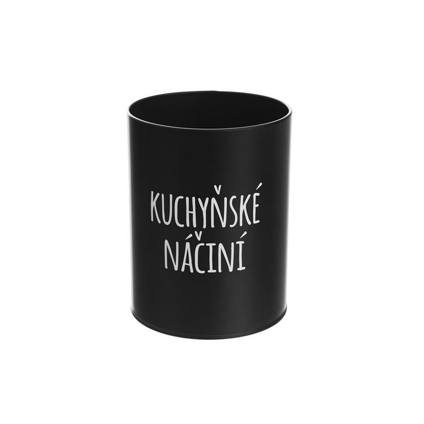 Stojan na kuchynské náčinie ORION Black | E-shop Esat.sk Stojan na kuchynské náčinie ORION Black | E-shop Esat.sk
