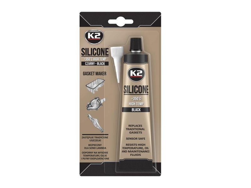 Silikón na utesnenie časti motora K2 čierny 85g | E-shop Esat.sk